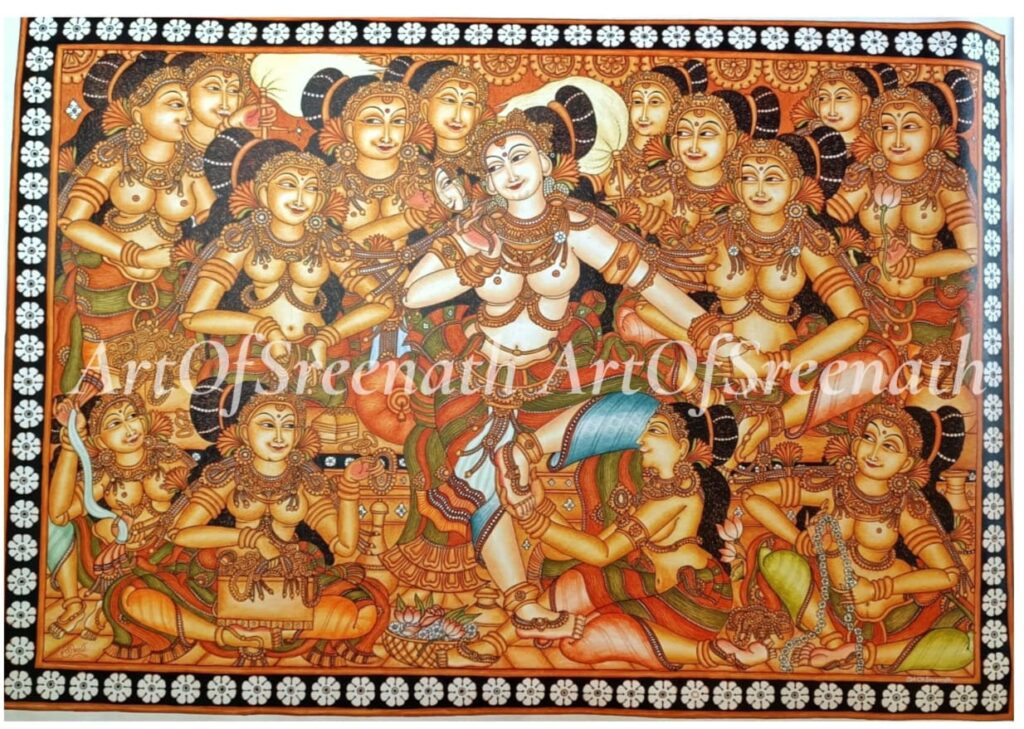 Works - Sreenath S Thampi Kerala Mural
